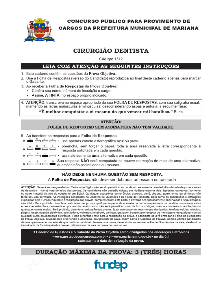 Cirurgiao Dentista | PDF