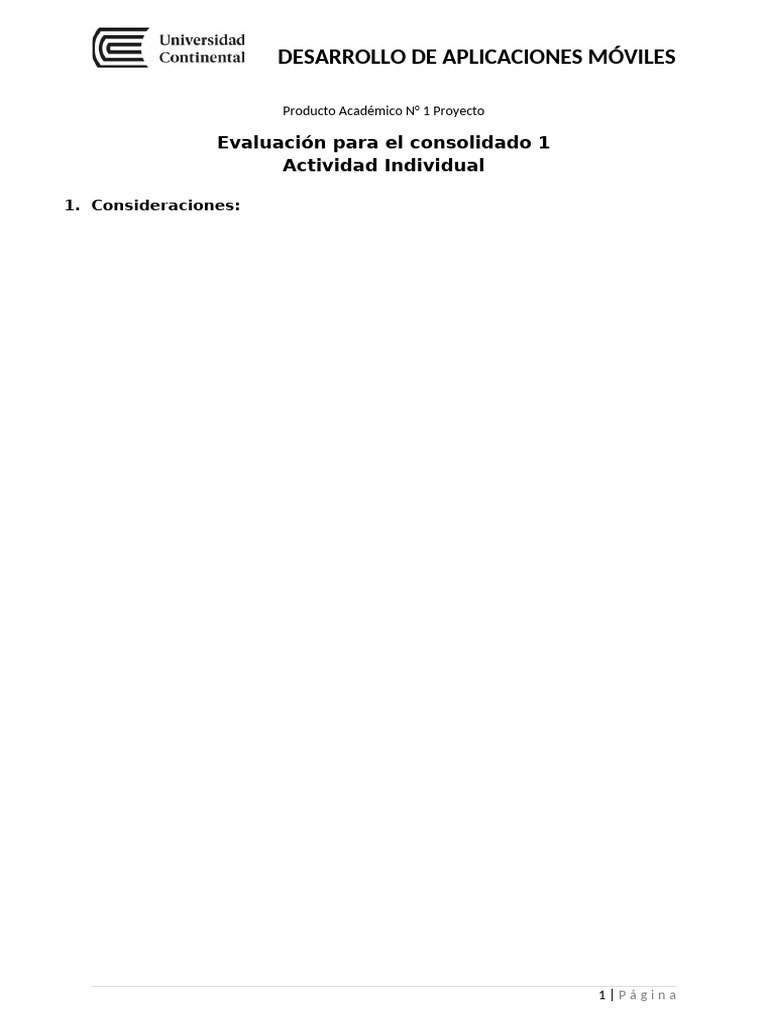 Tarea Proyecto C1 SEM2 | PDF