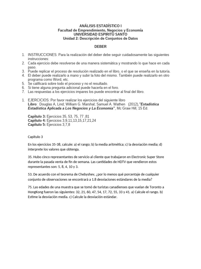 Deber 2 Analisis de Datos | PDF