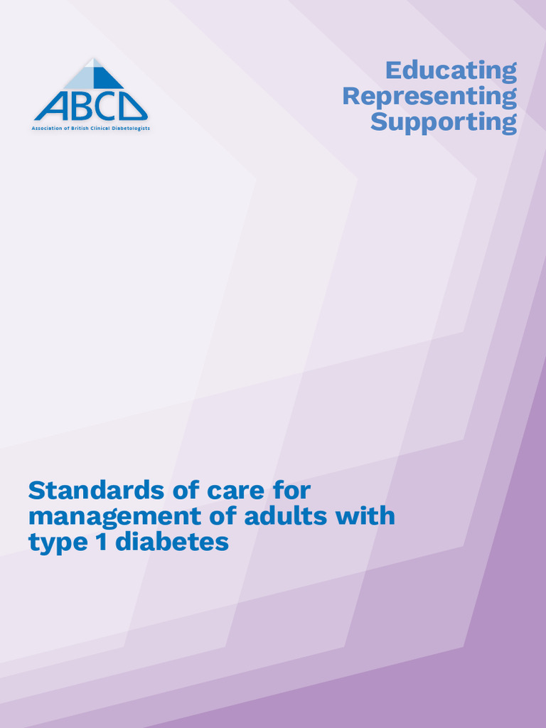 Standards of Care T1DM ABCD FINAL | PDF