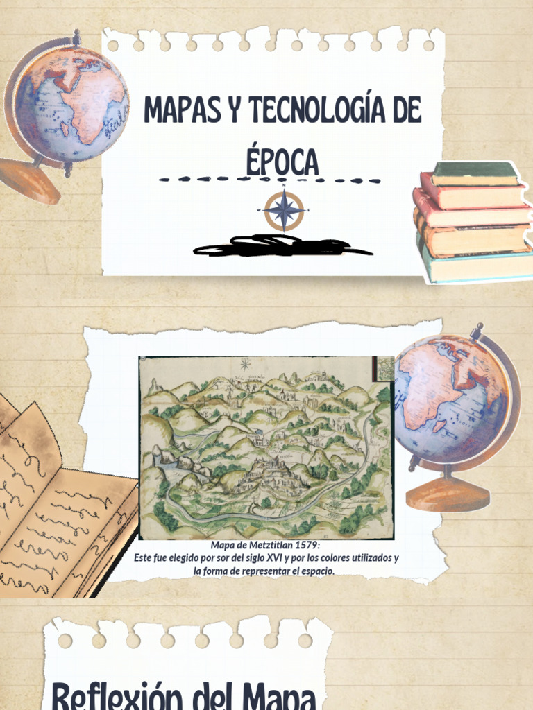 Actividad Mapas y Tecnologia de La Epoca | PDF | Telescopio | México
