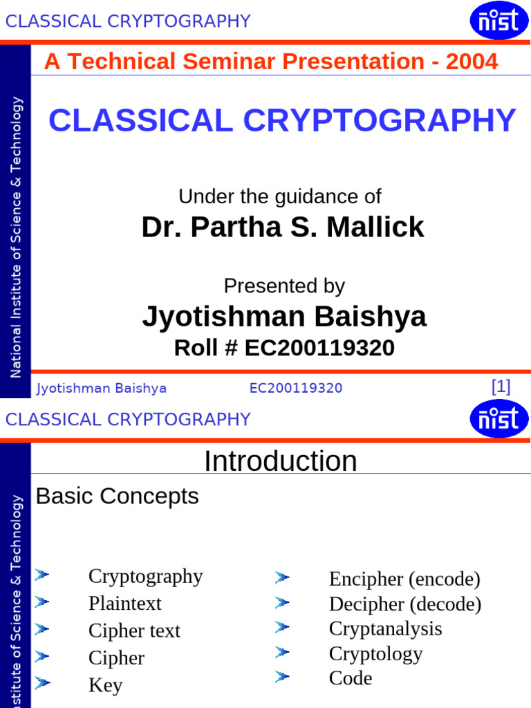 Enggroom Code Classical Cryptography | PDF