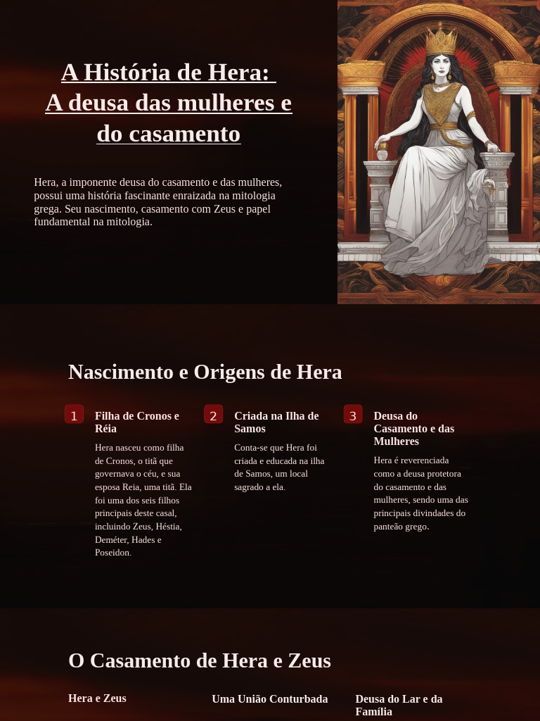 A História de Hera | PDF