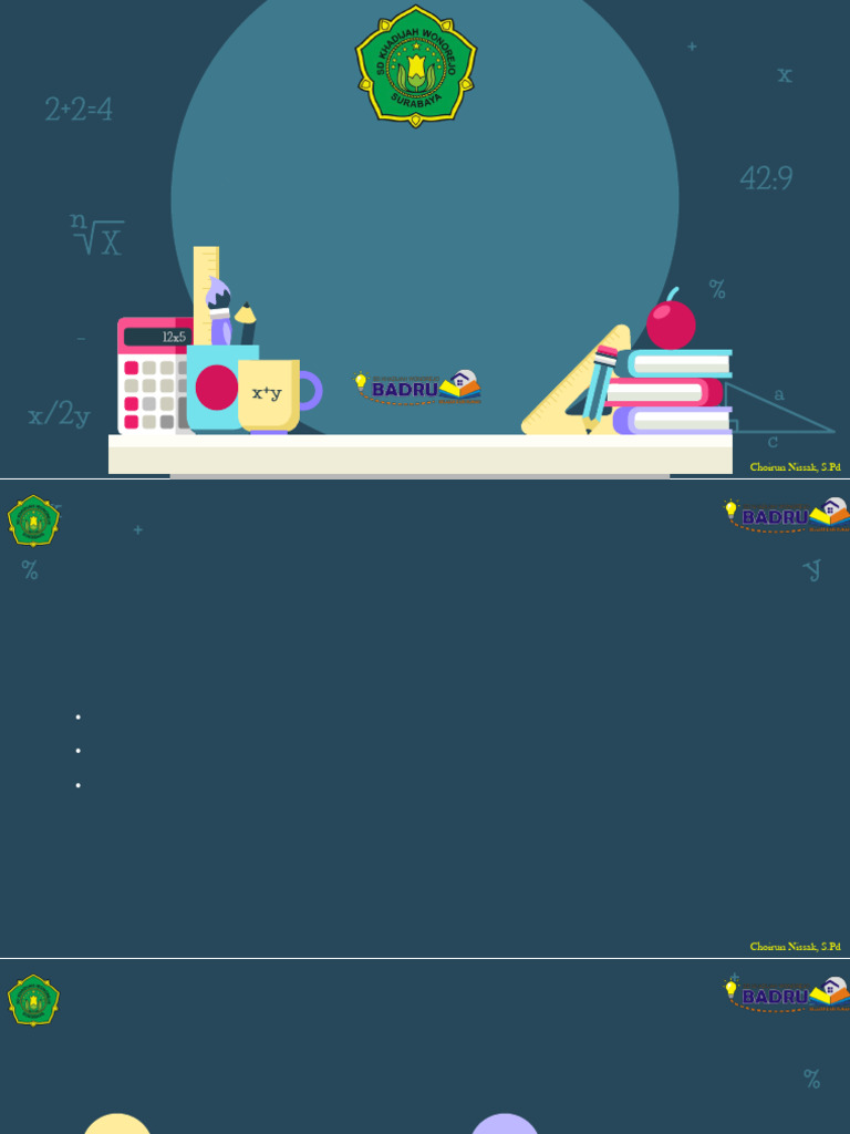 Kelas 1 Math Content 1 A B Pdf