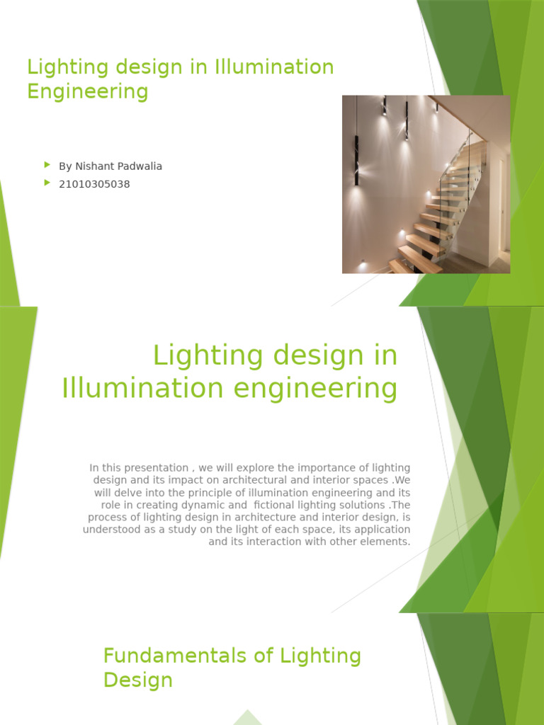 Lighting Design in Illumination Engineering (Autosaved) | PDF