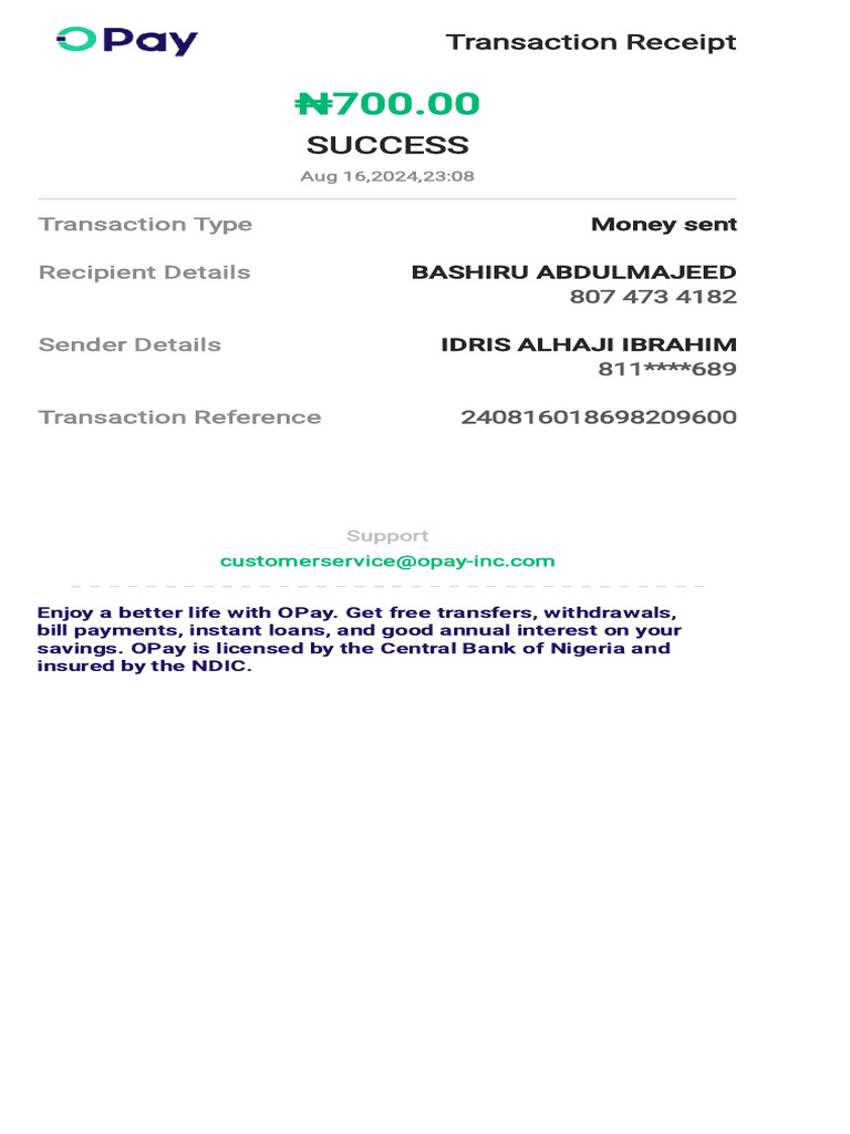 Transaction Receipt-240816018698209600 | PDF