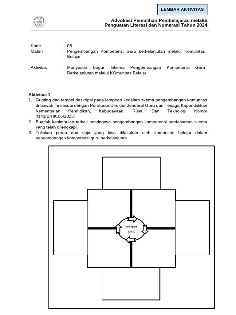 08 - LA01 - Bagan Skema | PDF