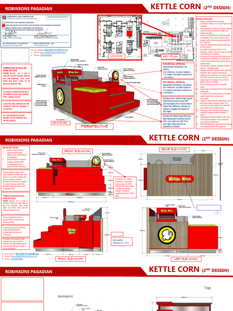 Pagadian - Kettle Corn Kiosk 1 | PDF