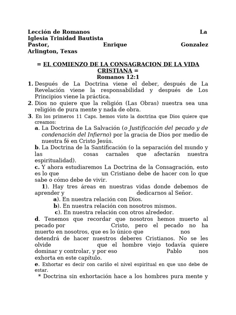 Romanos 12.1 | PDF