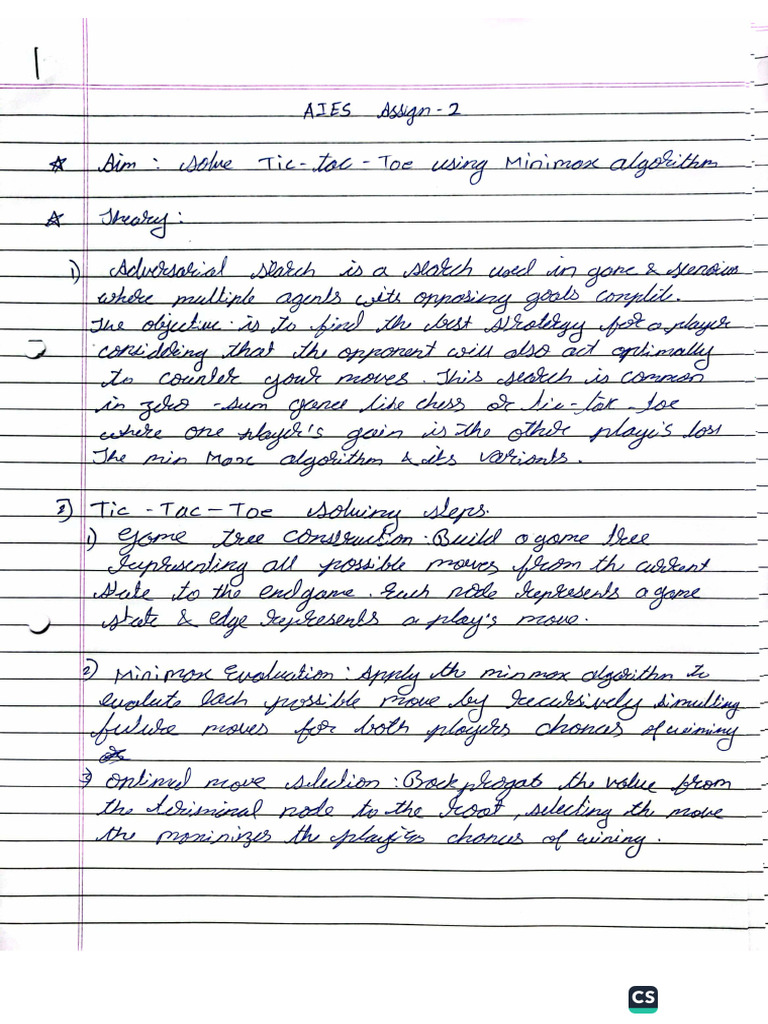 aies 2 assignment | PDF