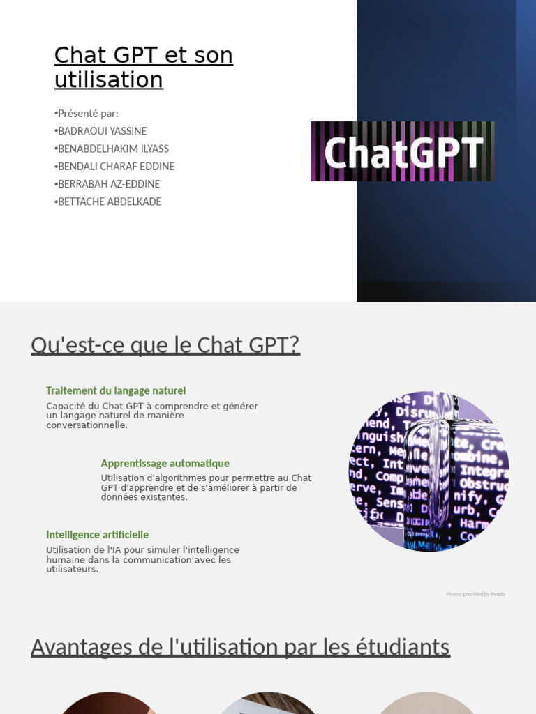 Chat GPT Et Son Utilisation | PDF