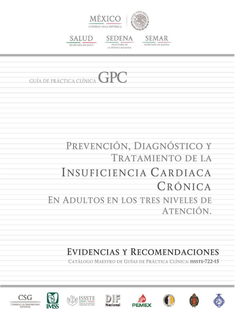 GPC CAR Insuficiencia Cardiaca Crónica | PDF