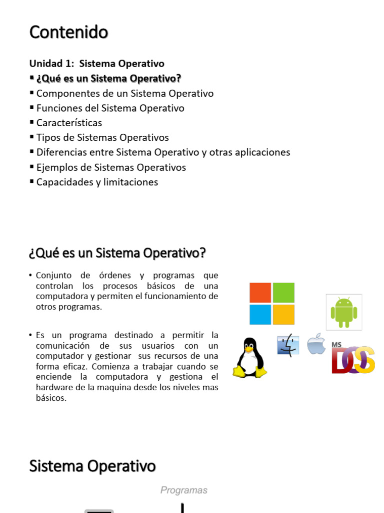 Sobre Sistemas Operativos | PDF