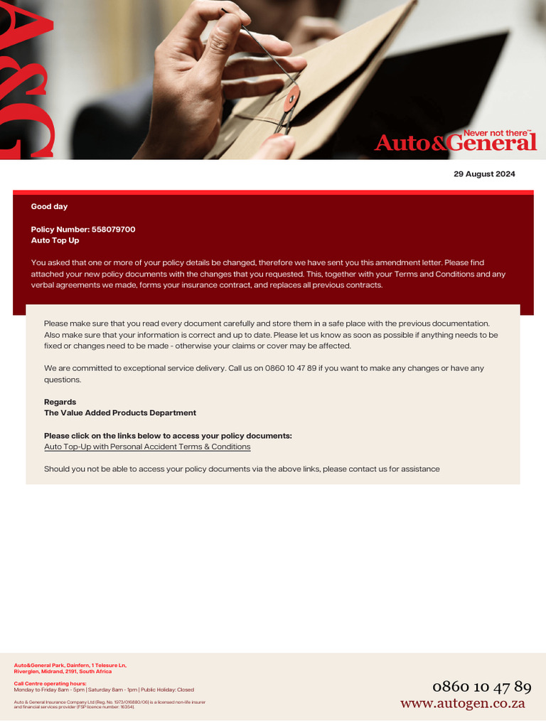 WWW - Autogen.co - Za: 29 August 2024 | PDF