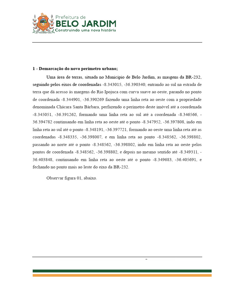 ANEXO ÚNICO - Expansão Urb | PDF