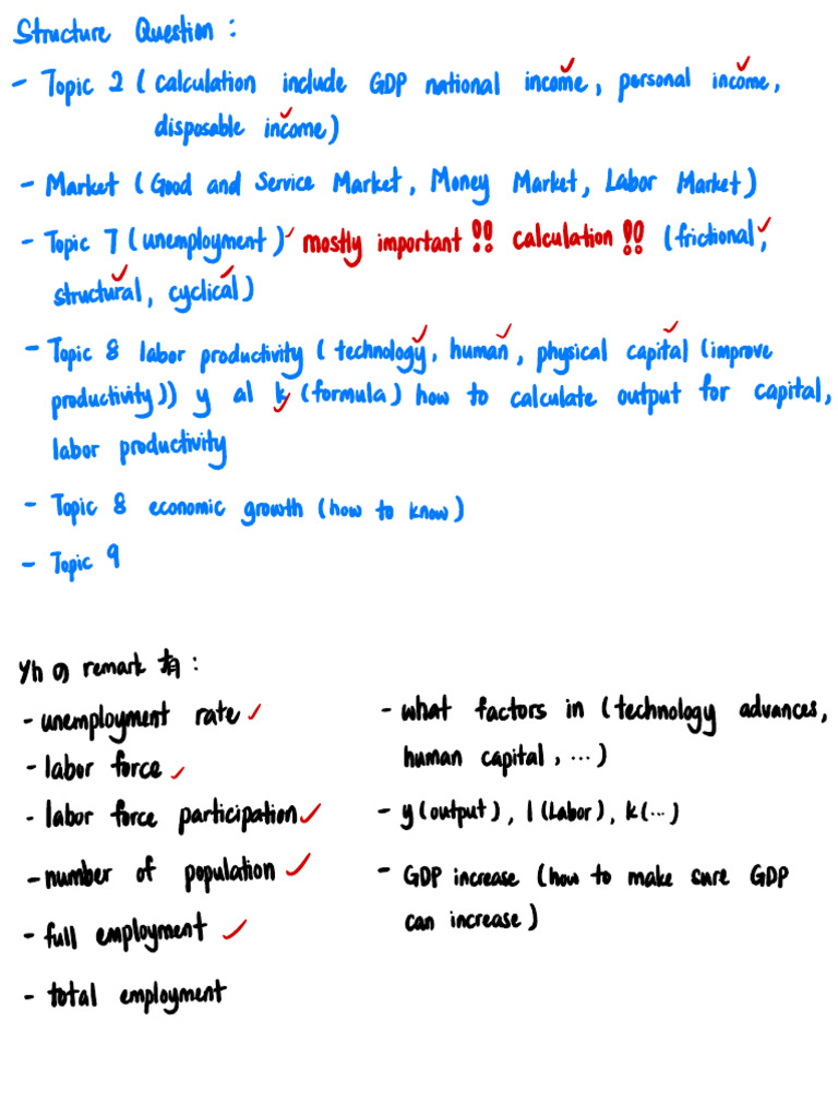 Final Exam Revision 2 | PDF