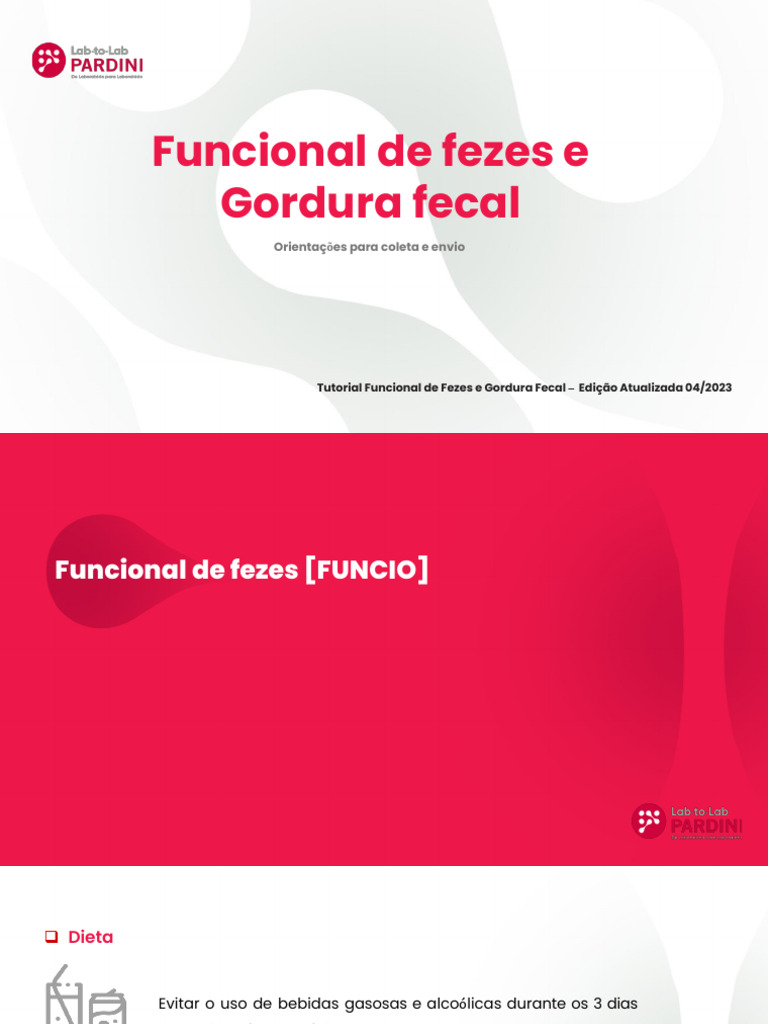 Tutorial Funcional de Fezes e Gordura Fecal - Atualizado 04.2023 | PDF