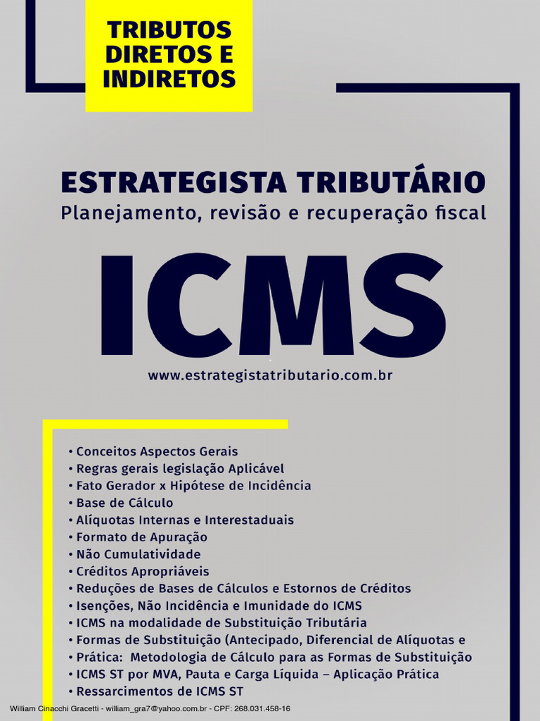 ICMS | PDF