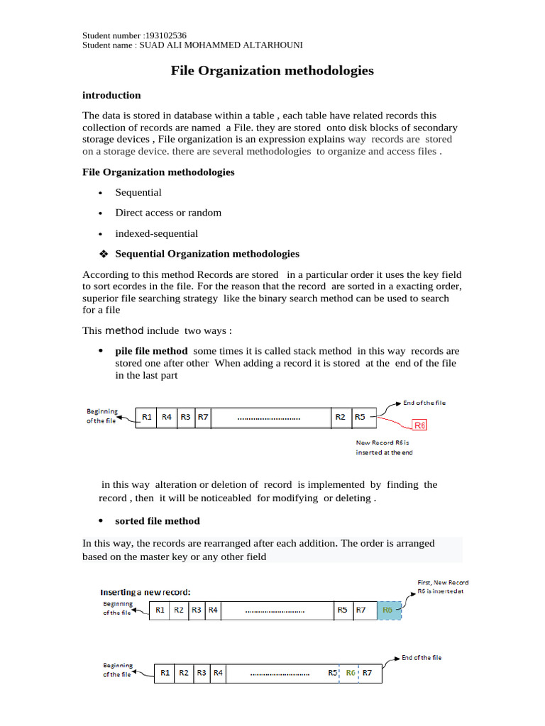 File Organization | PDF