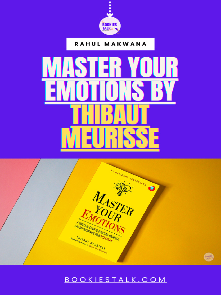 Master Your Emotions Bookiestalk Pdf Thought Emotions