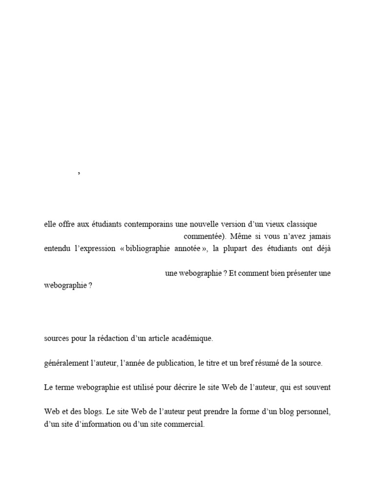 Webographie Cours | PDF