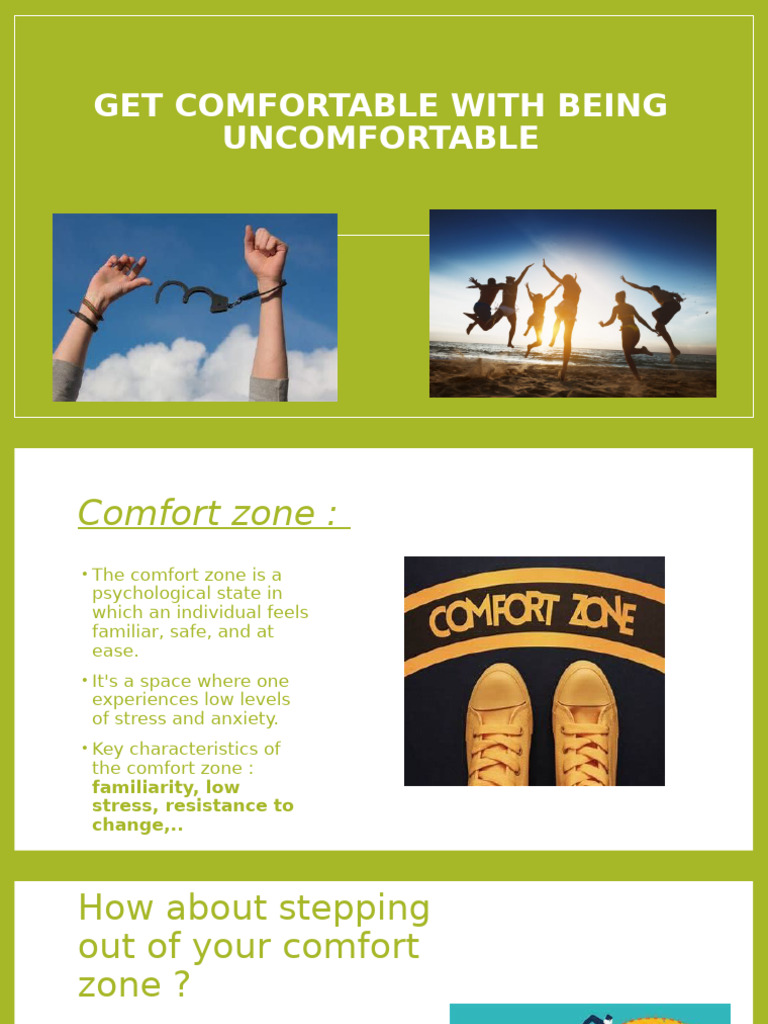 Get Comfortable With Being Uncomfortable | PDF