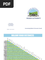 Malawi Distances New | PDF