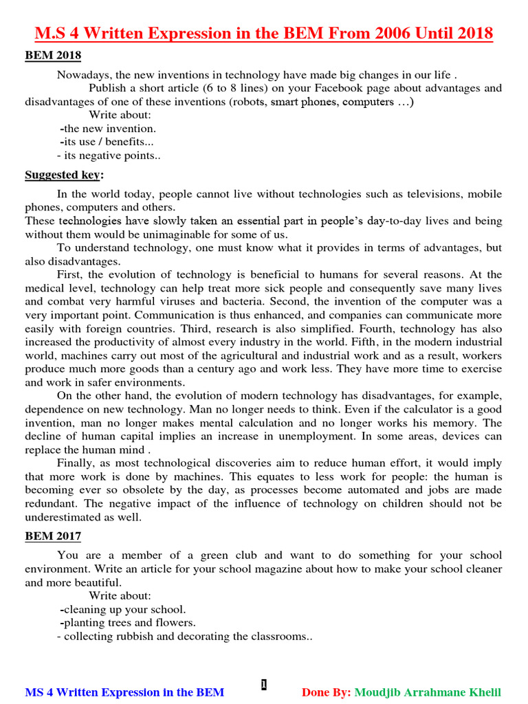 Dzexams Docs 4am 904389 | PDF