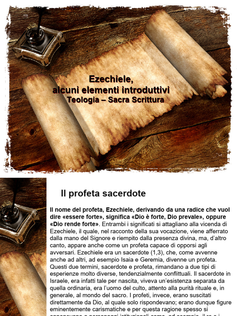 20 Ezechiele | PDF
