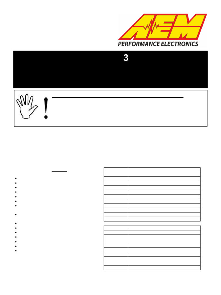 30-0300 For X-Series Fae Uego Gauge Kit | PDF