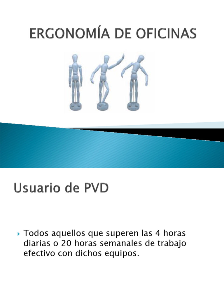 Ergonomía de Oficinas | PDF