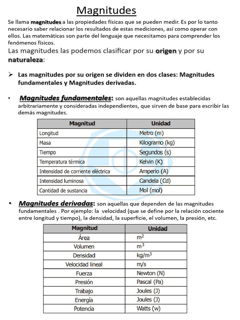 Magnitudes | PDF
