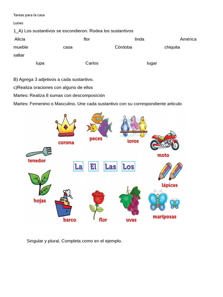 Tareas para La Casa 21 | PDF