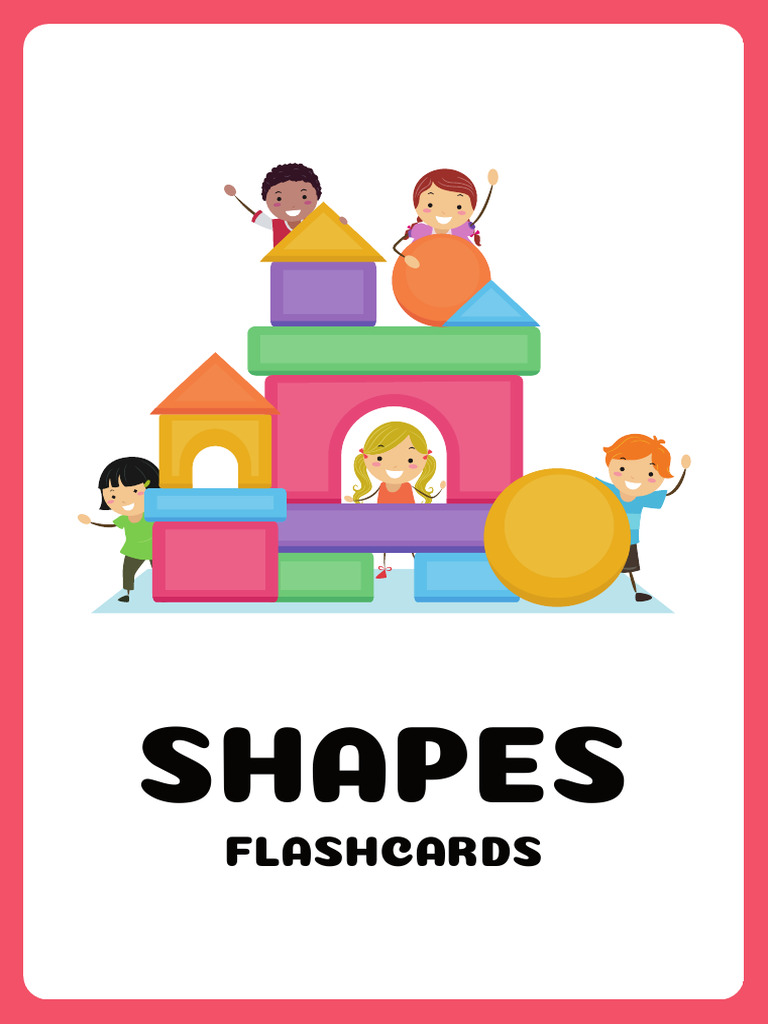 2D Shapes Real Life Objects Flashcards | PDF