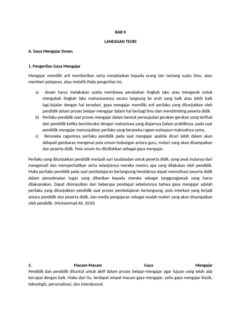 BAB II-metopen | PDF