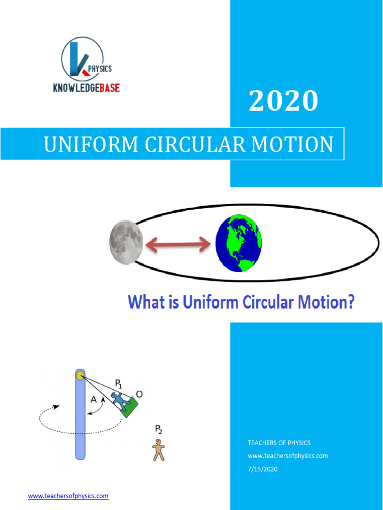 Uniform Circular Motion | PDF