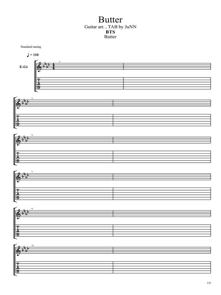 Butter JuNN Version Lead | PDF