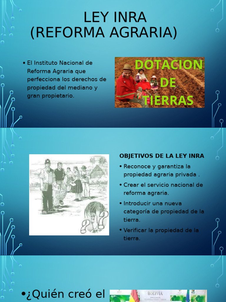 LEY - INRA (1) Modificado | PDF