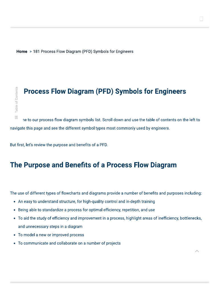 Process Symbols | PDF