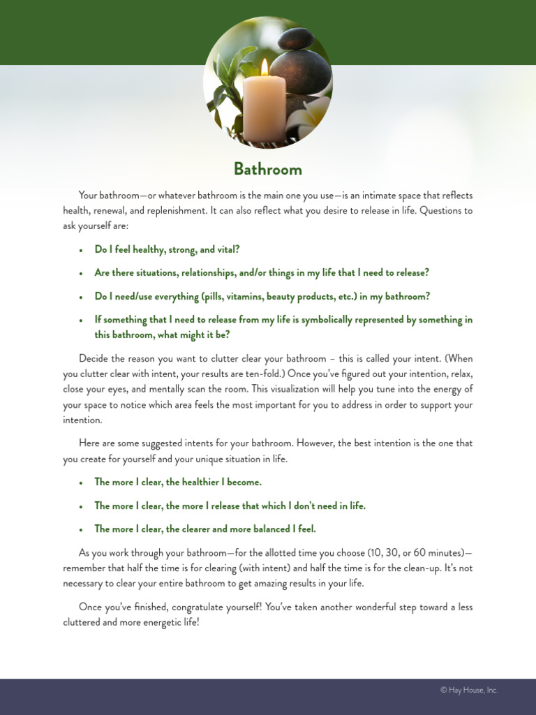 Bathroom Inner Care | PDF