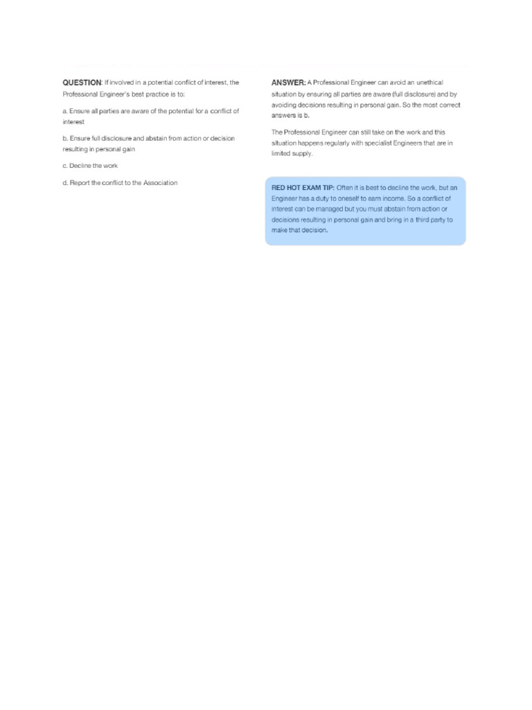 NPPE Exam Question | PDF