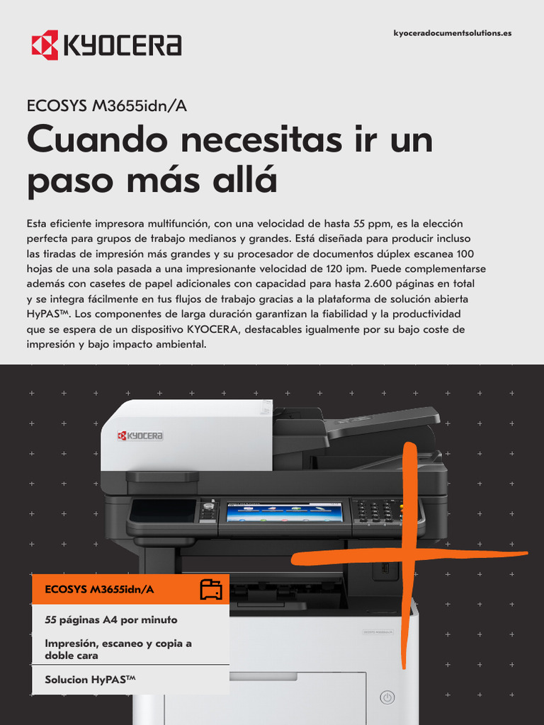 Datasheet ECOSYS - M3655idn-A | PDF