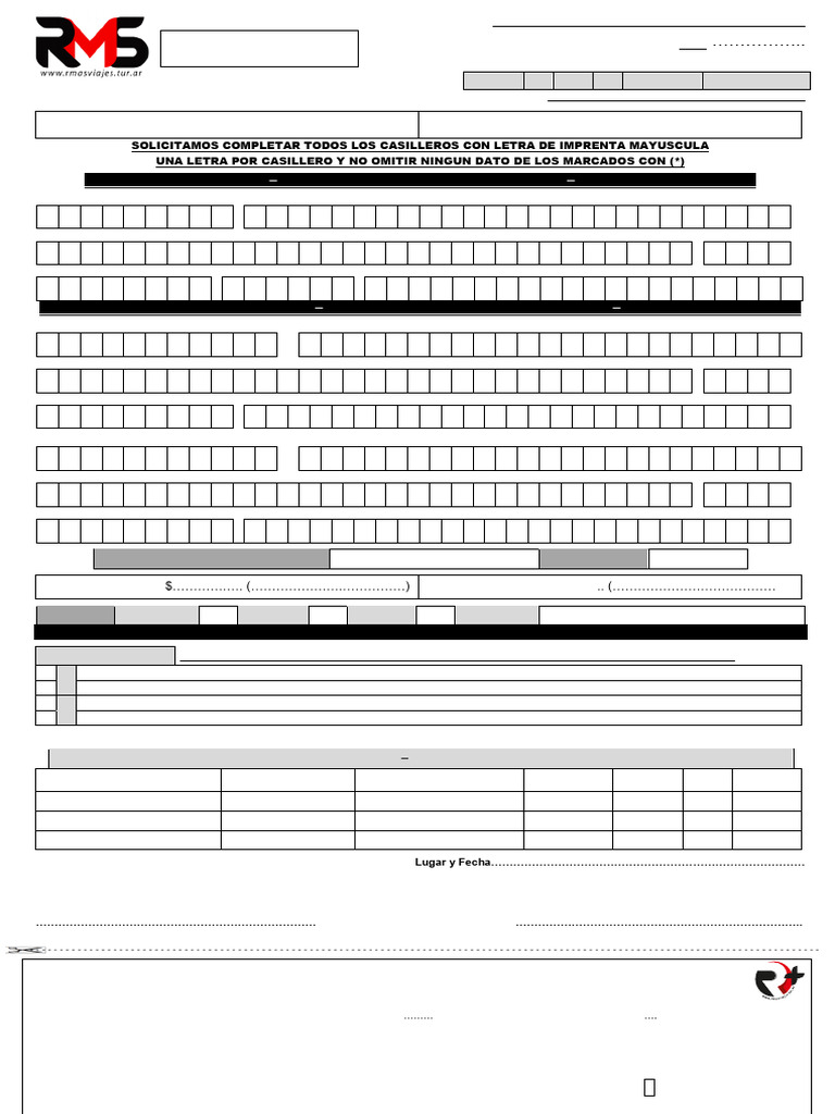 Ficha de Adhesion Ok | PDF