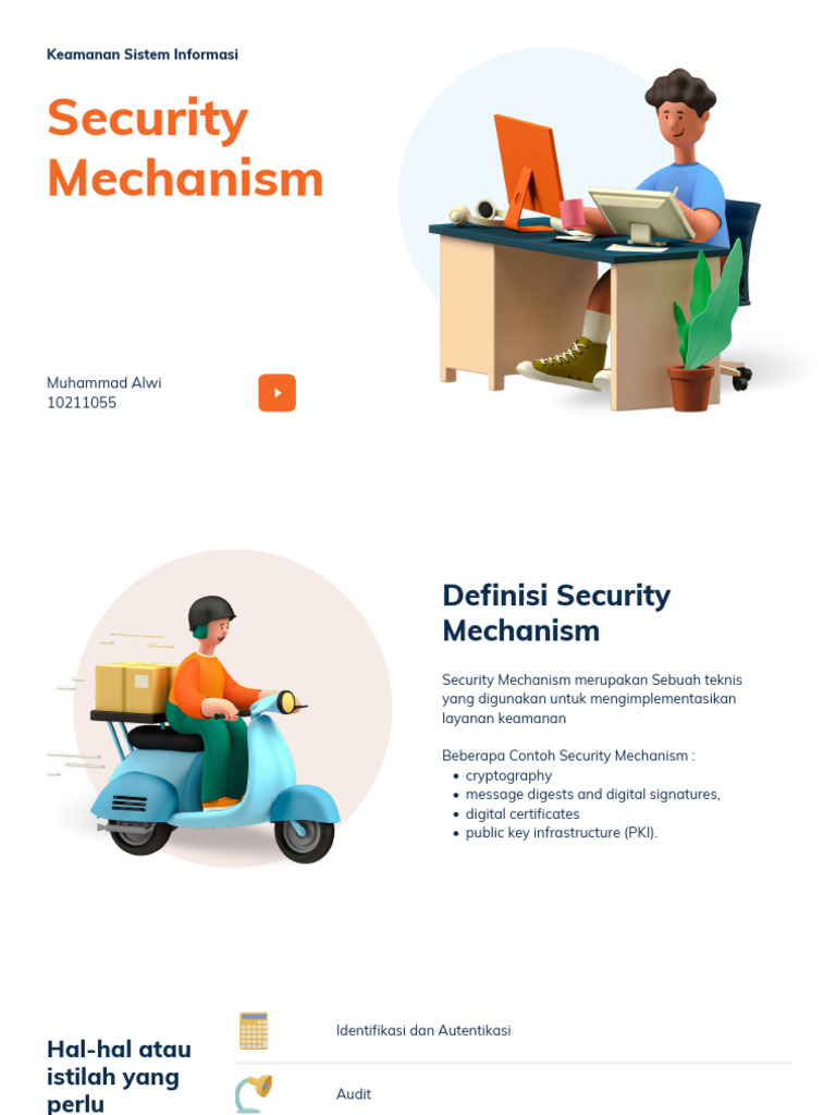 Muhammad Alwi 10211055 Security Mechanism | PDF