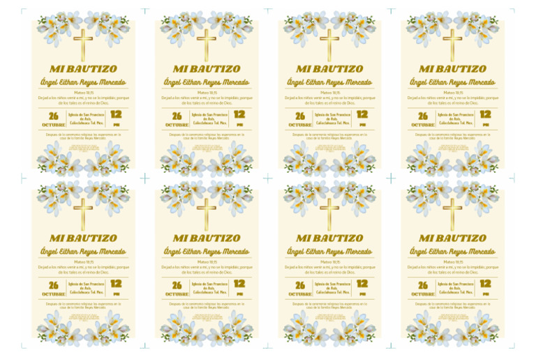 INVITACIÓN SR. EFREN | PDF