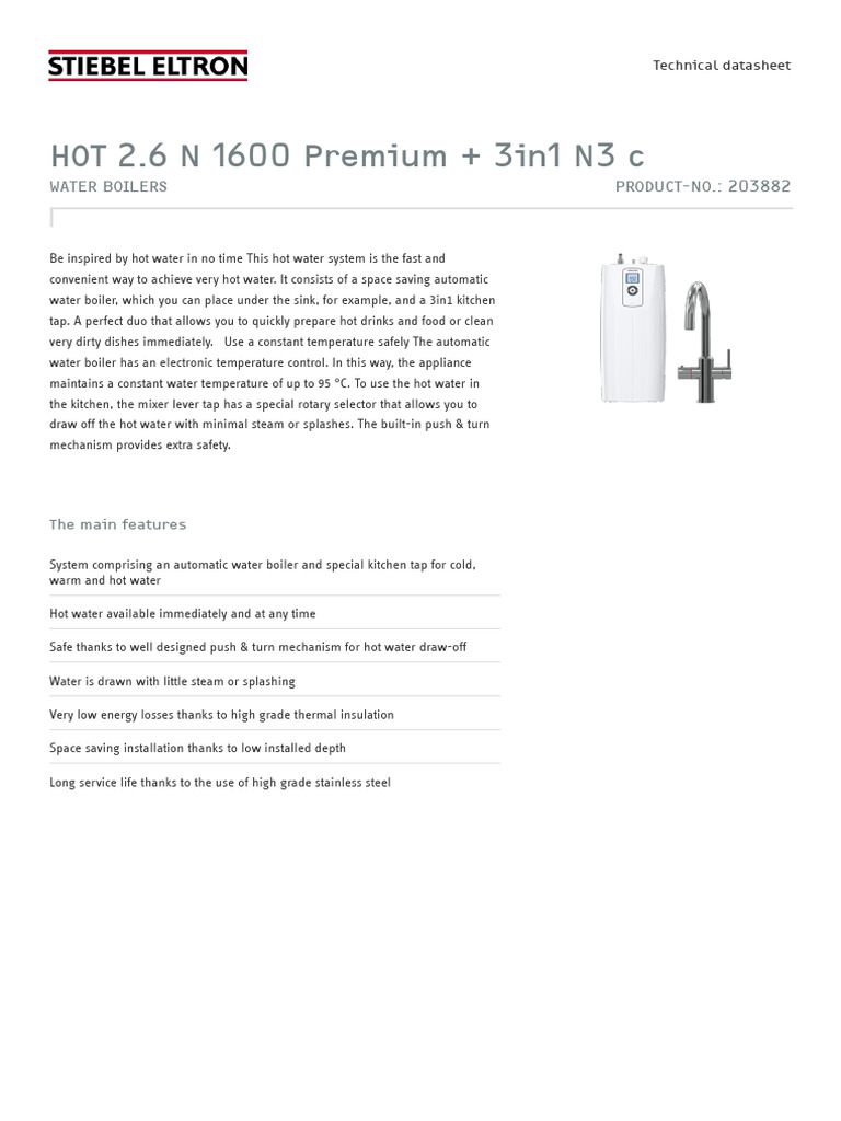 Technical Data Product 56 | PDF