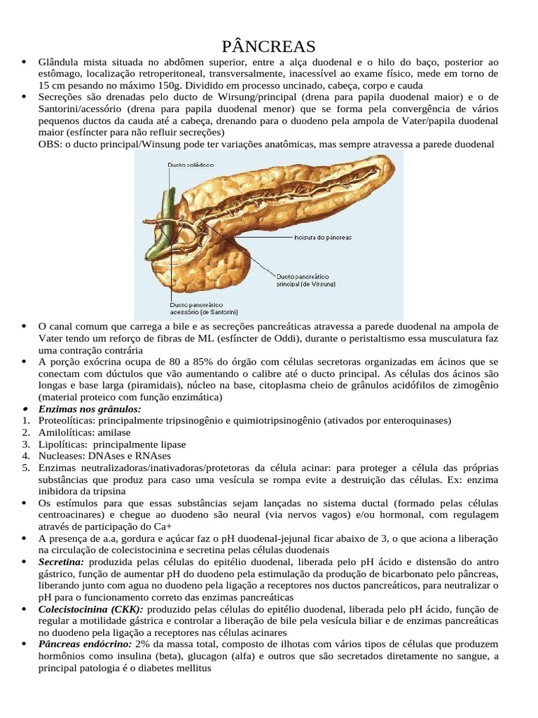 PÂNCREAS | PDF