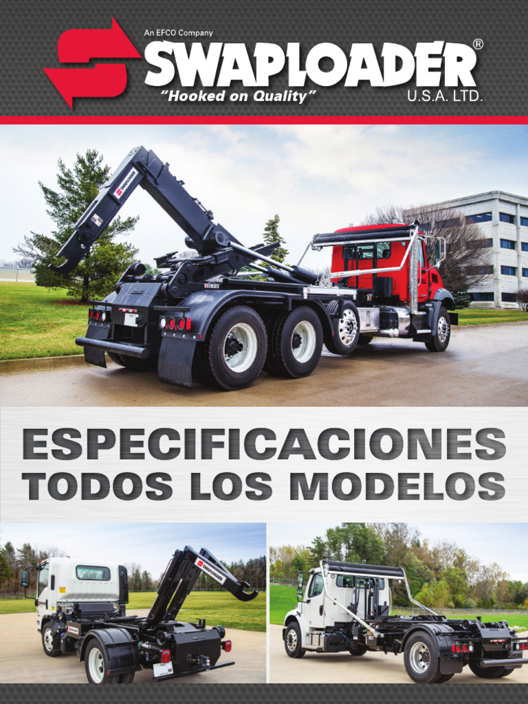 SWL-055SP - Hooklifts Specifications-All Models | PDF