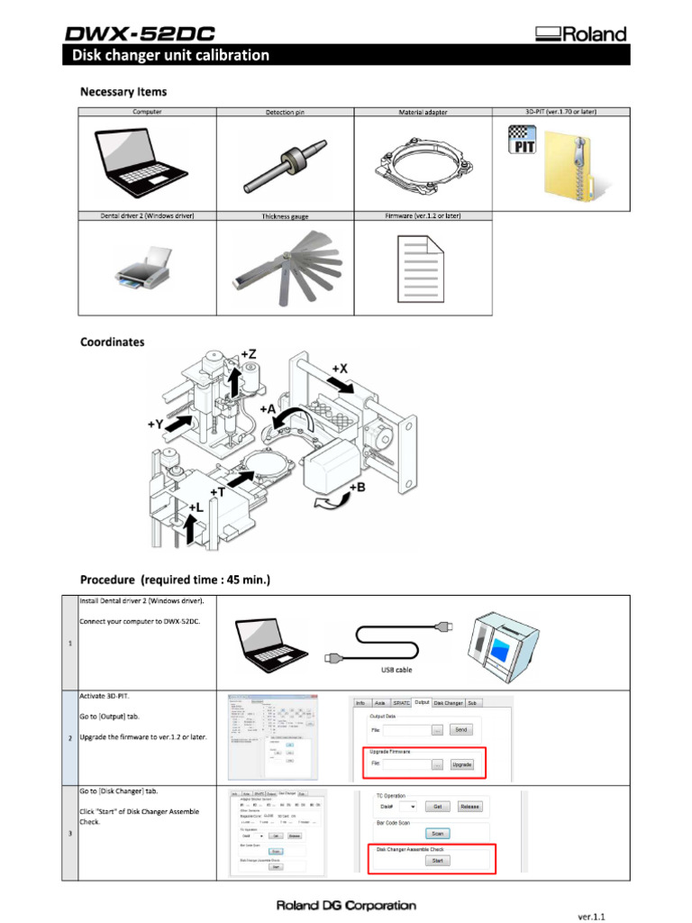 Disk Changer Unit Calibration | PDF