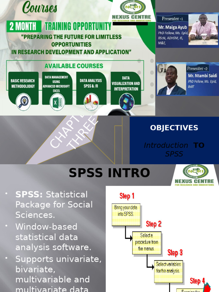 SPSS Intro | PDF